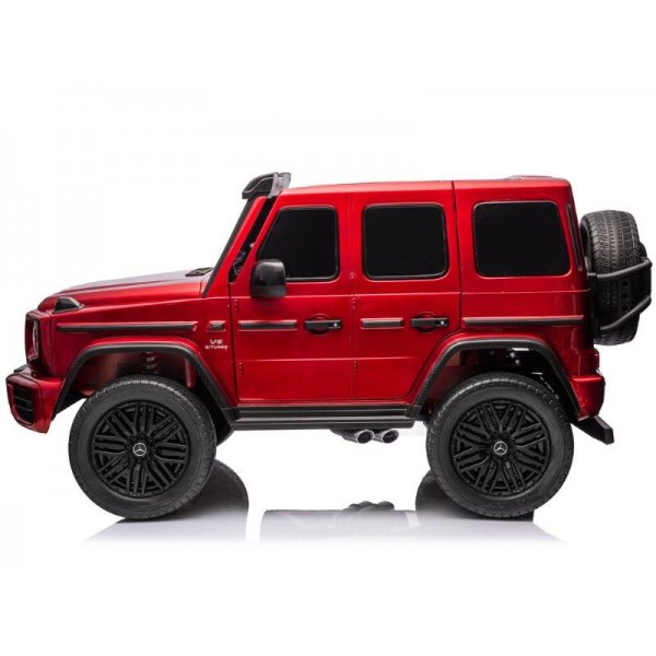 Mercedes Benz G63 AMG elektrinis džipas 4x4 24V 800W (Vyšnia-Lakuotas)