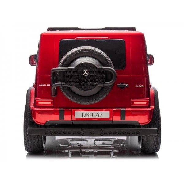 Mercedes Benz G63 AMG elektrinis džipas 4x4 24V 800W (Vyšnia-Lakuotas)