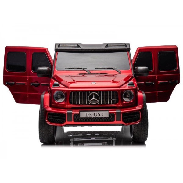 Mercedes Benz G63 AMG elektrinis džipas 4x4 24V 800W (Vyšnia-Lakuotas)