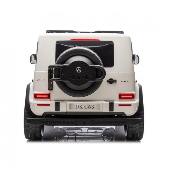 Mercedes Benz G63 AMG elektrinis džipas 4x4 24V 800W XXL (Raudonas)