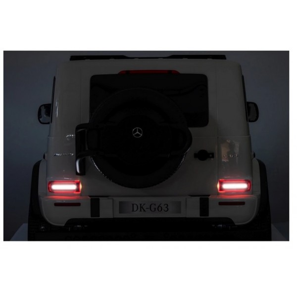 Mercedes Benz G63 AMG elektrinis džipas 4x4 24V 800W XXL (Raudonas)